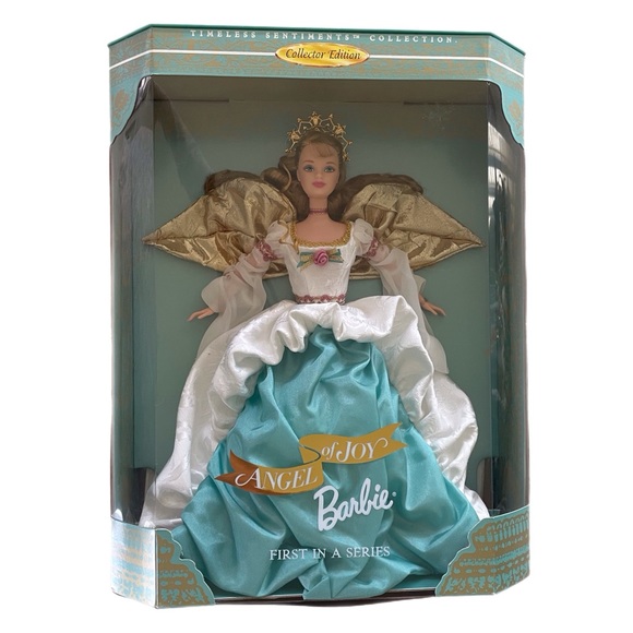 Barbie | Toys | Vintage 998 Barbie Angel Of Joy Timeless Sentiments Collection Unopened Box ...